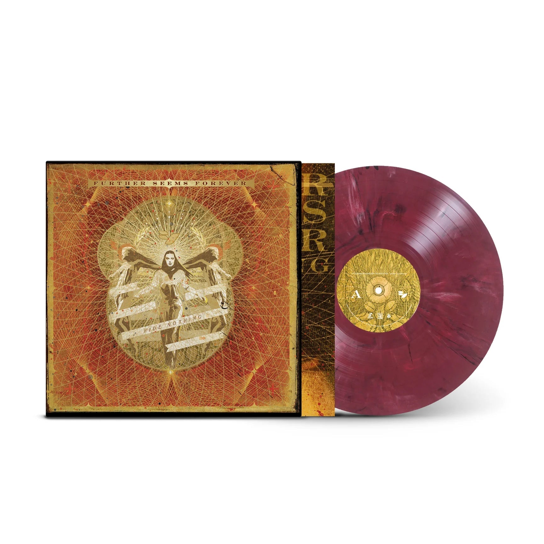 Further Seems Forever: Hide Nothing Burgundy Marble Vinyl LP (Import ...