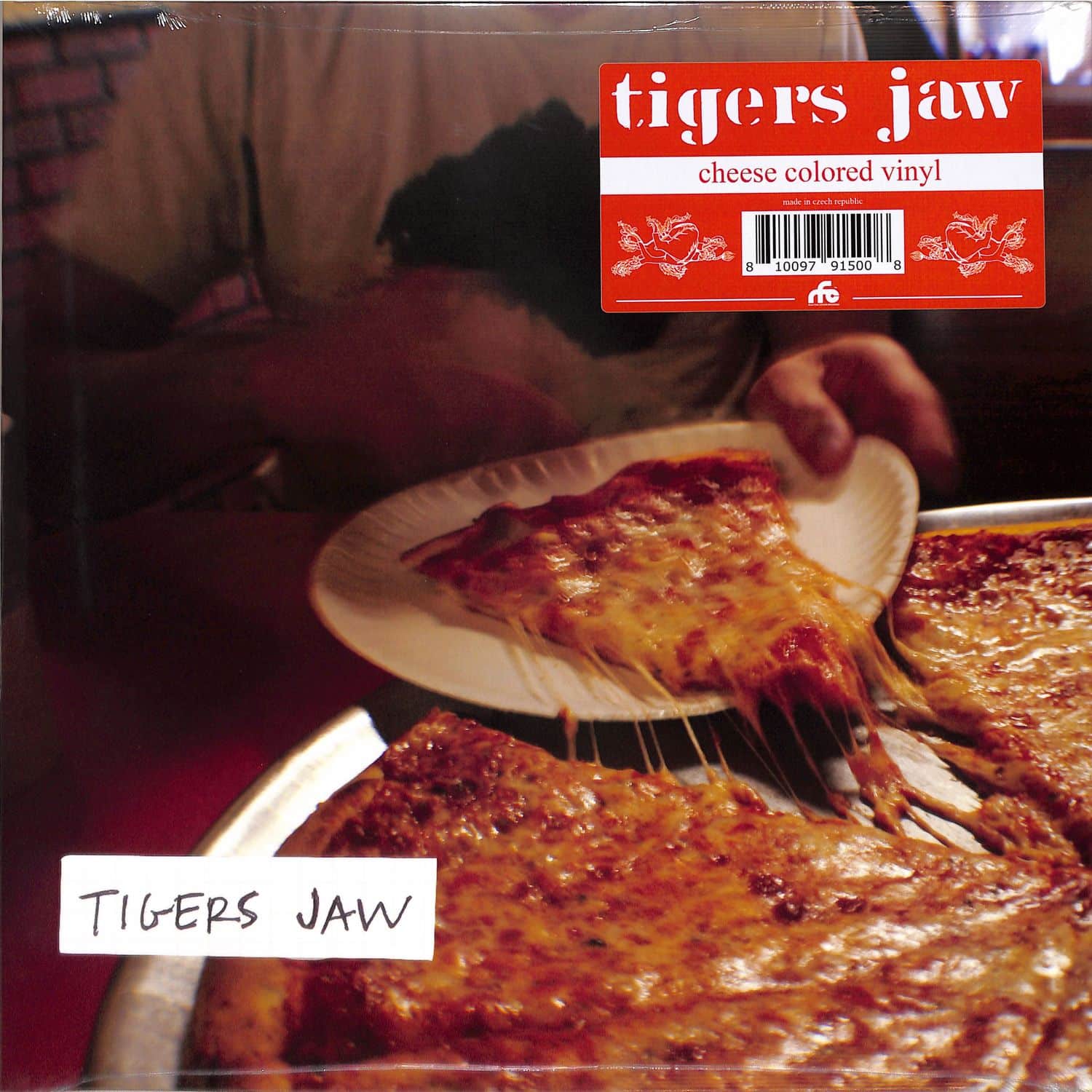 Tigers Jaw: self-titled: cheese colored vinyl - Steadfast Records